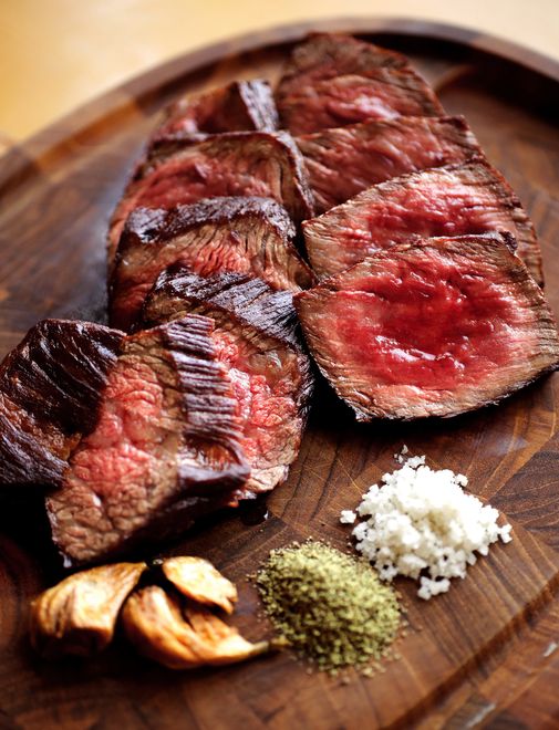 Yoshiaki Takei's shallow-fried 'ichibo' steak, inspired by Paris ...